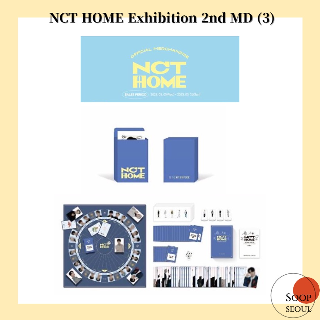 NCT HOME 2nd Exhibition MD (3) / polaroid set a photocard gameset | Shopee Philippines