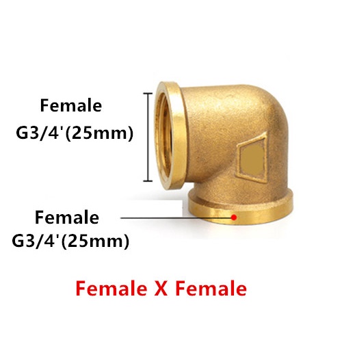 1/8" 1/4" 3/8" 1/2" 3/4" NPT 90 degree brass elbow pipe male female fittings water pipe fittings ...