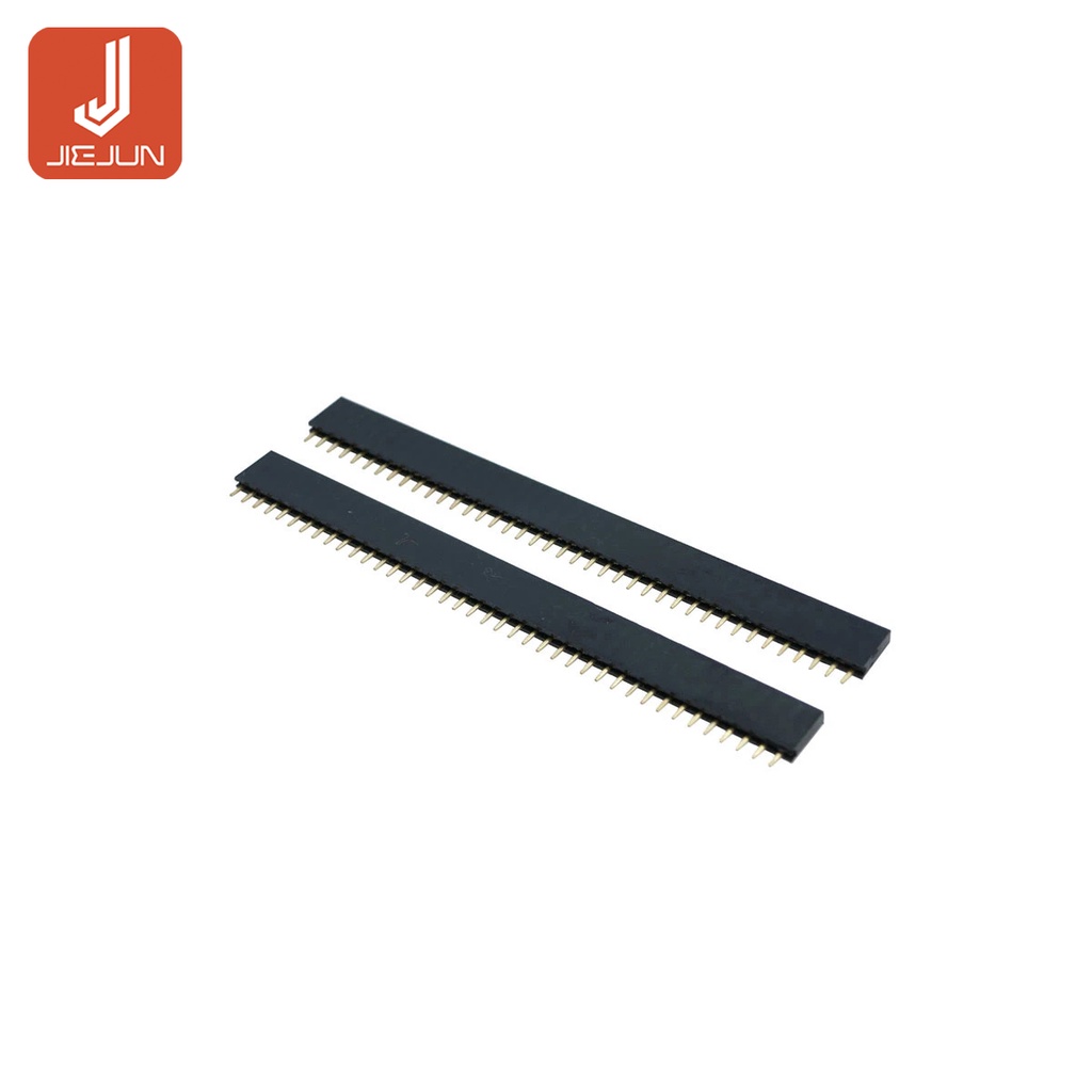 10PCS 1X40 PIN Single Row Straight Female Pin Header 2.54MM PITCH Strip ...