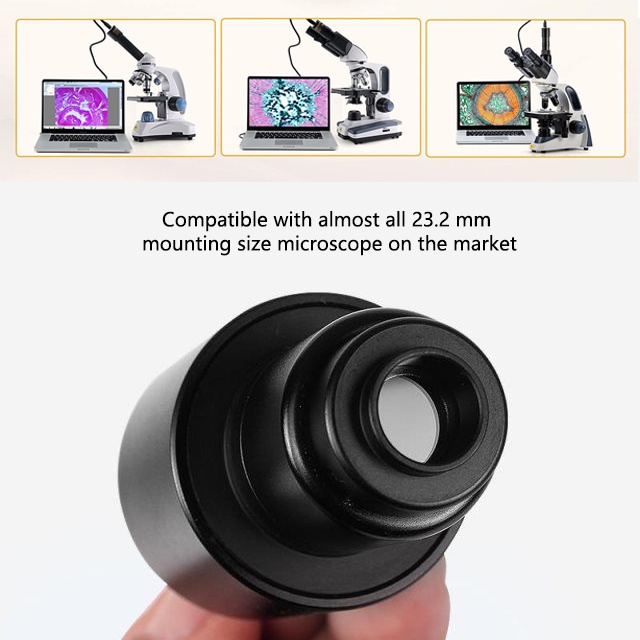 Geefuntech 2.0/5.0 Mp Microscope Digital USB Camera 1/2.5" Cmos ...