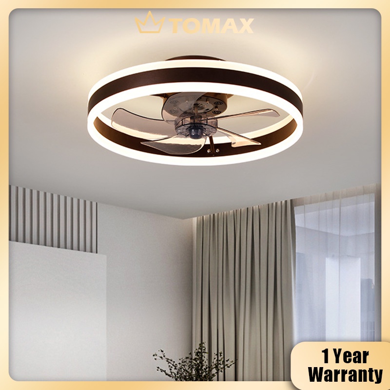 [4 Color] TOMAX 20Inch/50CM Ceiling Fan Light 50CM Led Light For Room ...