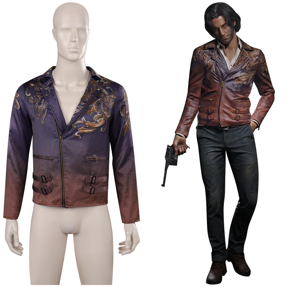Resident Evil 4 Reset Version Louis.Seine Printed Jacket | Shopee ...