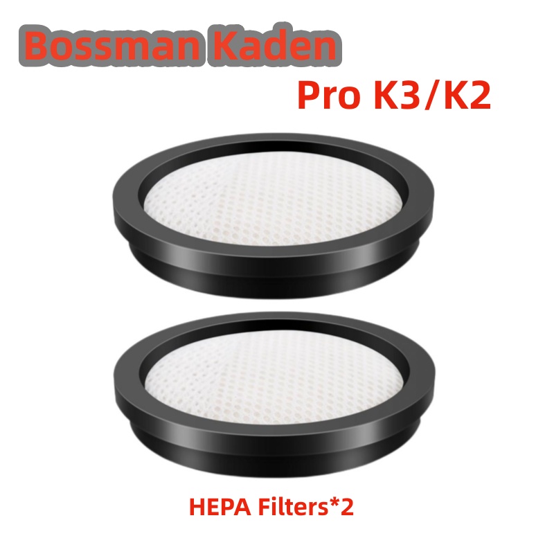 2*HEPA Filters for Bossman Kaden Pro K3/K2 Cordless Vacuum Cleaner Accessories | Shopee Philippines