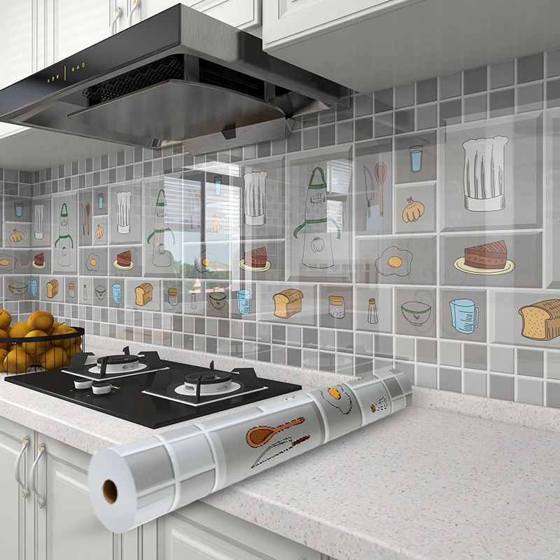 Kitchen Anti-grease Stickers Thickened Self-adhesive Waterproof ...