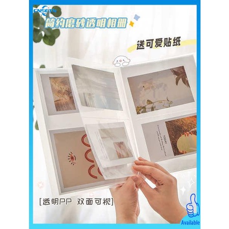 binder for photocard photocard binder with sleeves Polaroid album book ...