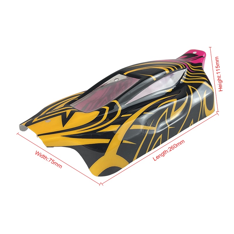 VRX Racing New Premium Design Body Shell Fit For 1/10 Scale Spirit ...
