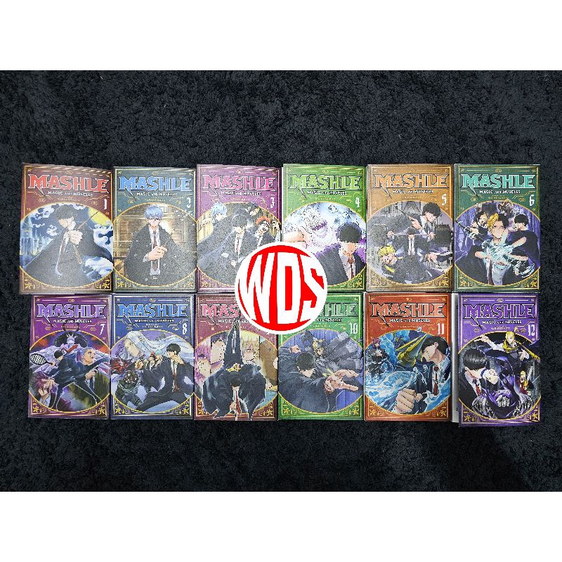 Mashle Magic And Muscles volume 1-12 ( English version ) | Shopee ...