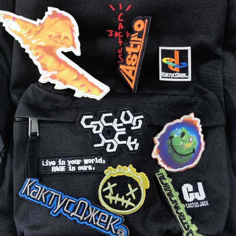 Travis Scott ts Cactus Jack Backpack Hip Hop Rap School Bag Shoulder ...