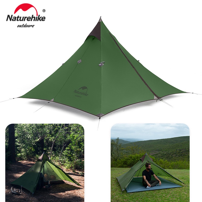 Naturehike Camping Tent Spire 1 Person 20D Nylon Shelter Tents ...