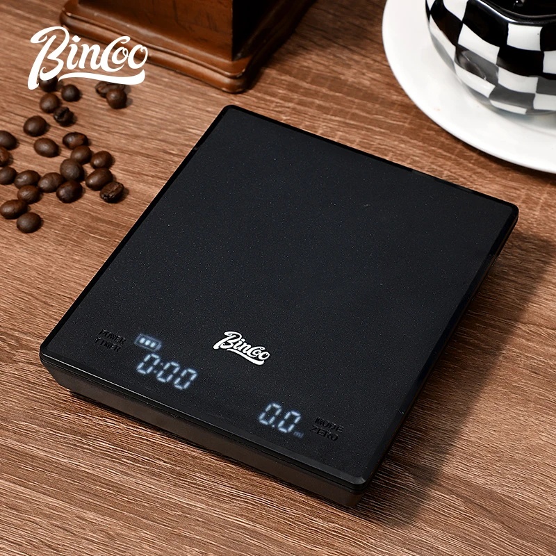 Bincoo 3kg/0.1g Drip Coffee Scale With Timer Portable Electronic Digital Kitchen Scale High ...