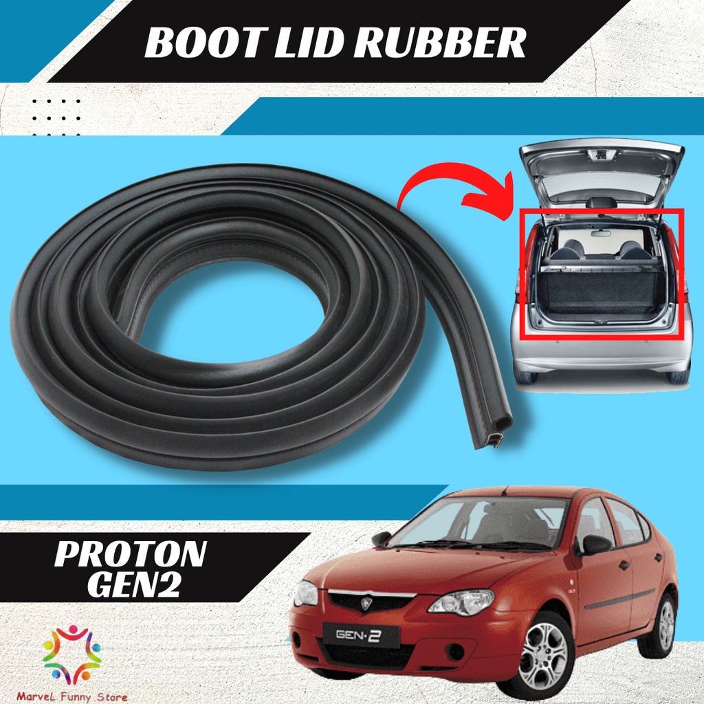 Proton Gen2 Boot Lid Bonnet Rubber Rear Bonet | Shopee Philippines