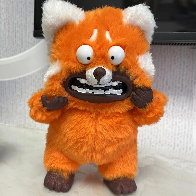 New Choice Style Youth Deformation Turning Red Little Panda Toy Plush ...