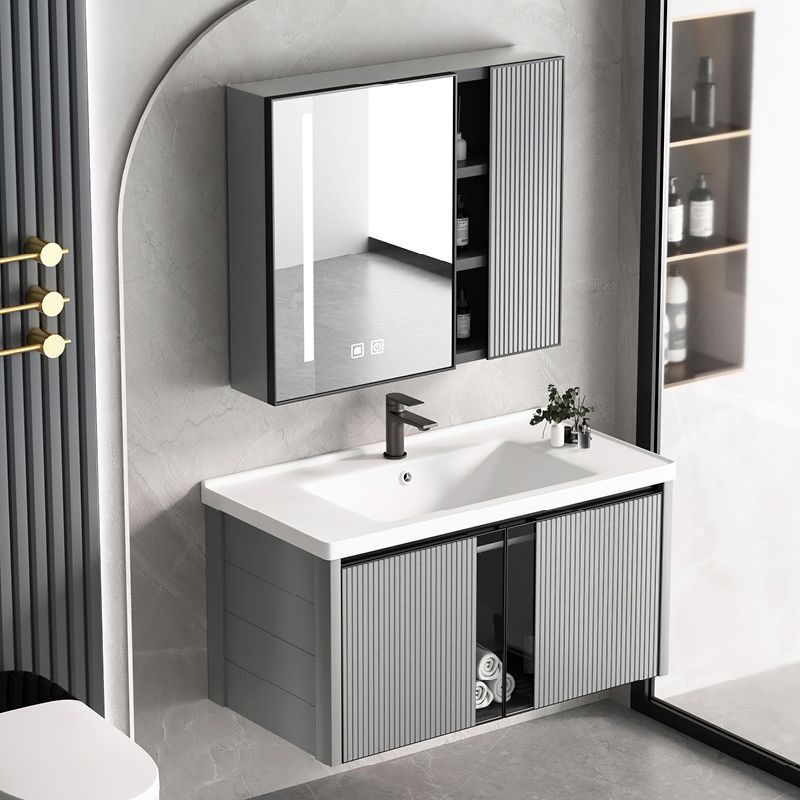 【60*40CM】Bathroom cabinet with mirror vanity cabinet bathroom Cabinet ...