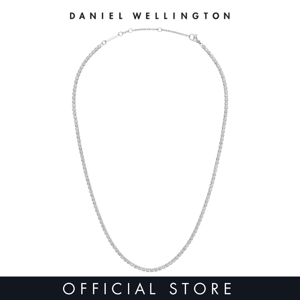 Daniel Wellington Classic Tennis Necklace Silver - Unisex Chain ...