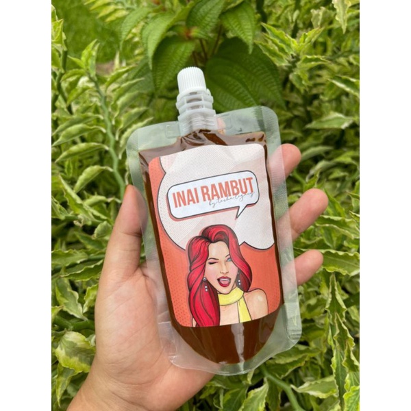 MERAH Inai Red Hair 100g inai halal Tasha Legacy | Shopee Philippines