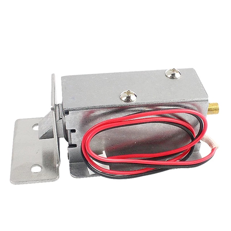 DC12V small electronic lock DC 24v mini solenoid electric control lock ...