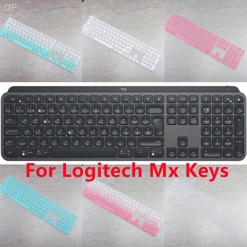 For Logitech Mx Keys Soft Ultra-thin Silicone Laptop Keyboard Cover ...