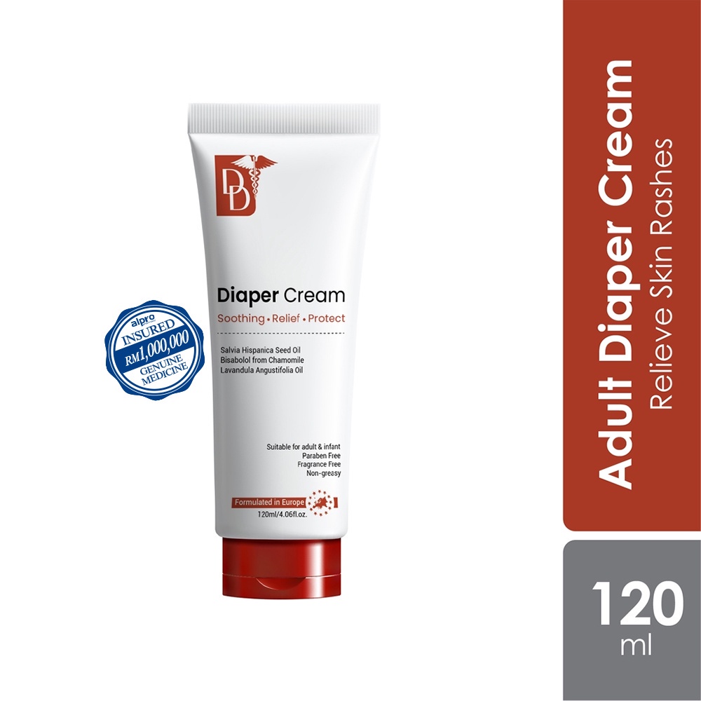 Alpro Pharmacy Exclusive - DD Adult Diaper Cream Formula, Relieve Skin ...