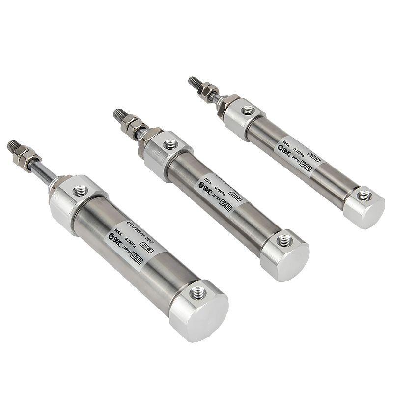 SMC type mini cylinder CDJ2B/CDJ2D10/16-10-15-20-30-40-50-75B with ...