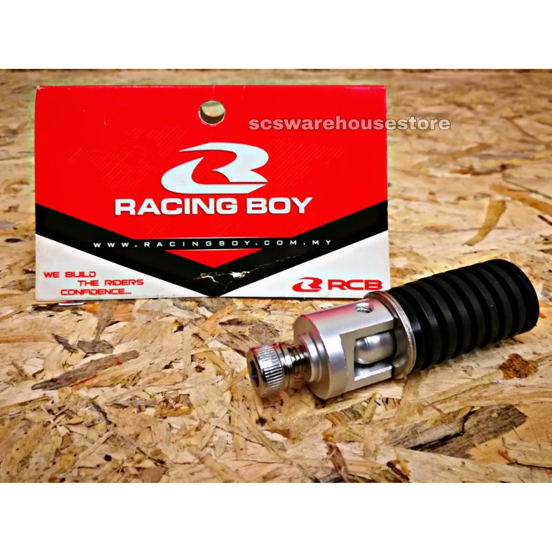 RACING BOY GEAR LEVER HEAD FOLD RCB ALLOY PEDAL RCB W / RUBBER RACING ...