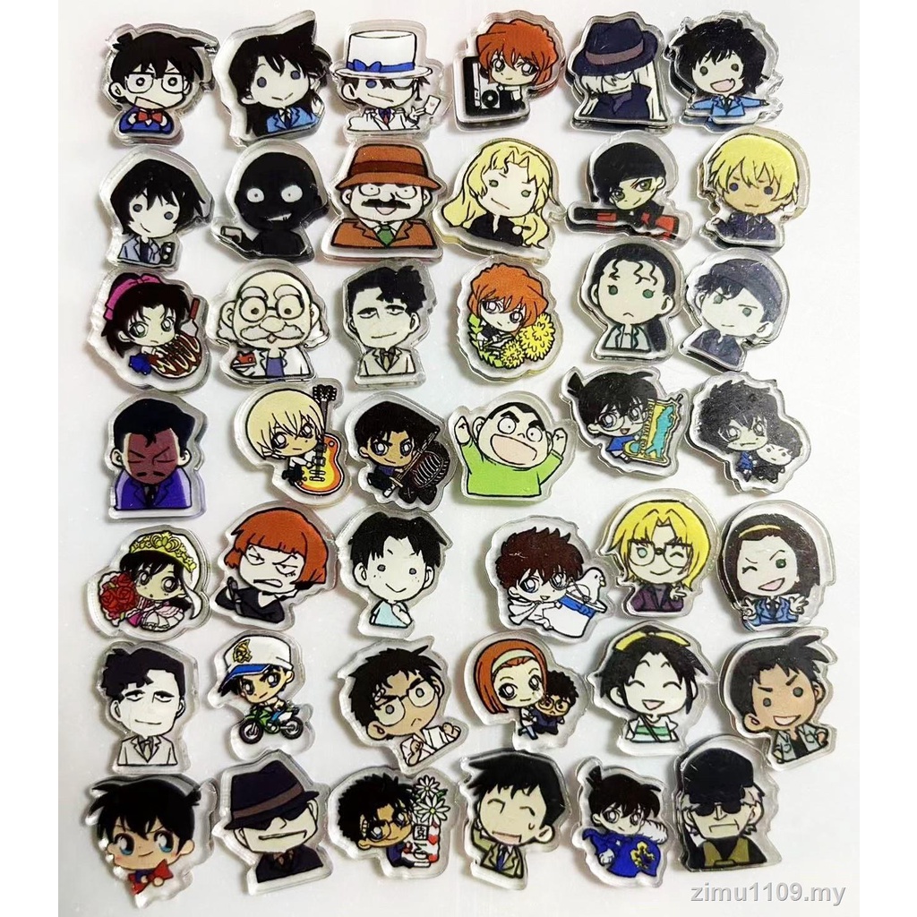 Detective Conan 2cm (50 pcs/100 pcs) Edogawa Conan Kudo Shinichi Mouri ...