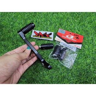 RACING BOY GEAR LEVER HEAD FOLD RCB ALLOY PEDAL RCB W / RUBBER RACING ...