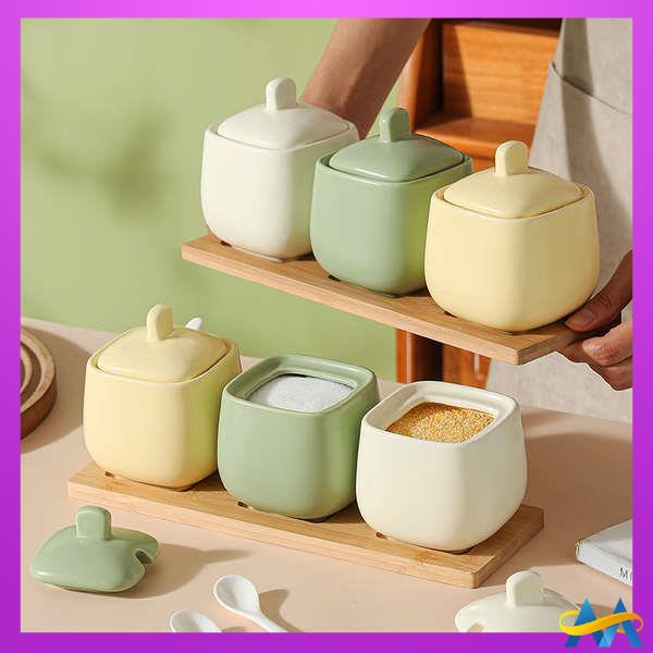 condiments bottle set condiments container condiments organizer Ceramic ...