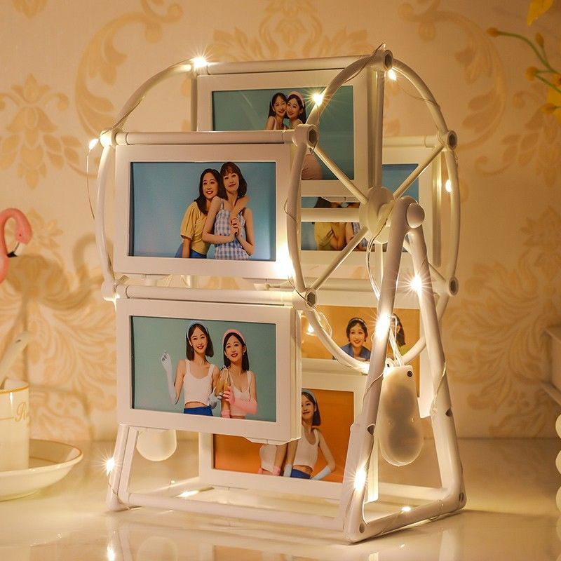 DIY Customized Photo Frame - 5 Inch/17cm Ferris Wheel Design, Washable ...