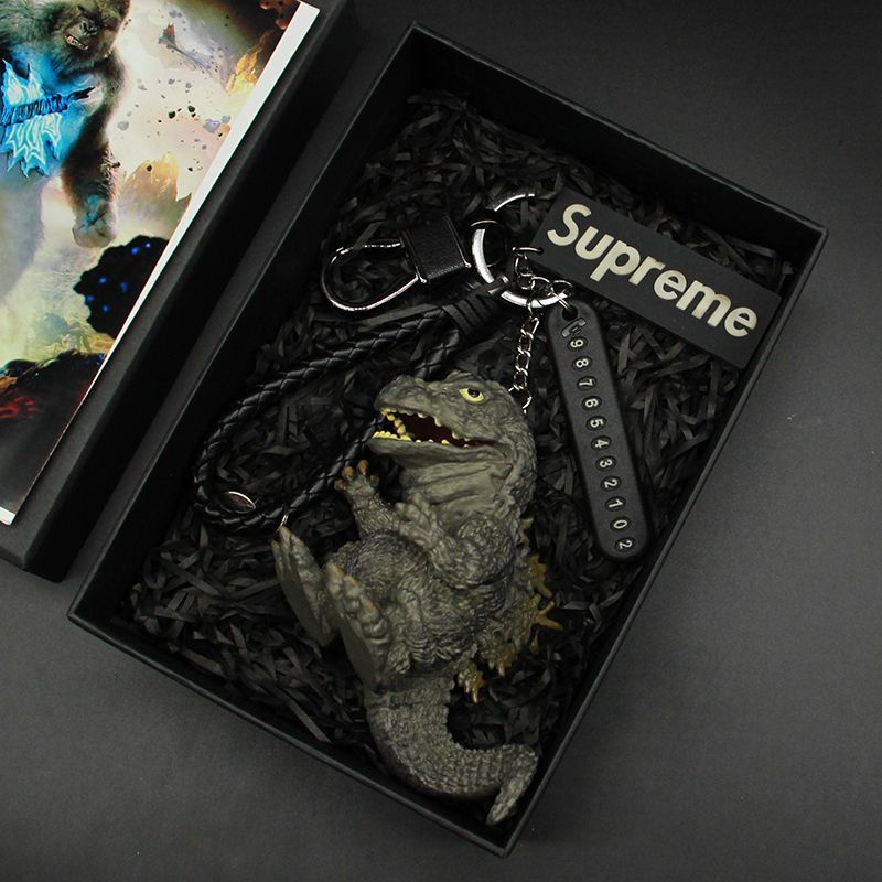 Godzilla vs King Kong Keychain Monster Toy Figure Office Doll Children ...