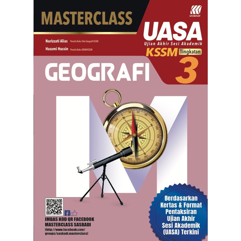 Sasbadi 2023: Reference MasterClass UASA KSSM Geography Level 3 ...