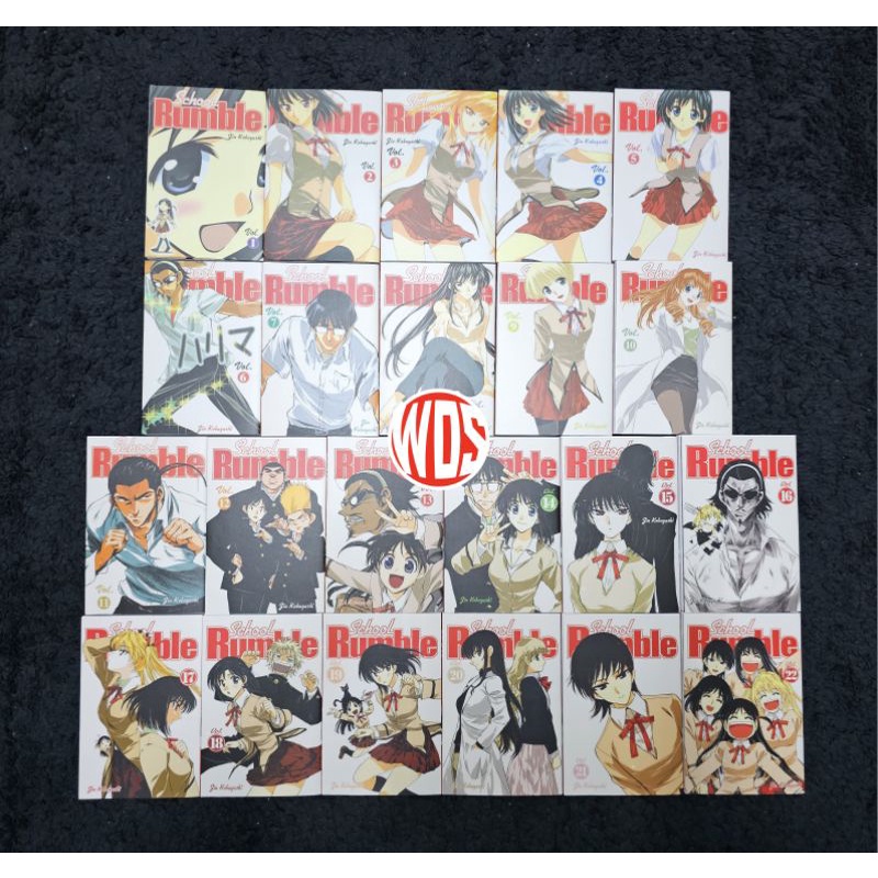 Manga : School Rumble volume 1-22 (Fullset) (English Version) | Shopee Philippines