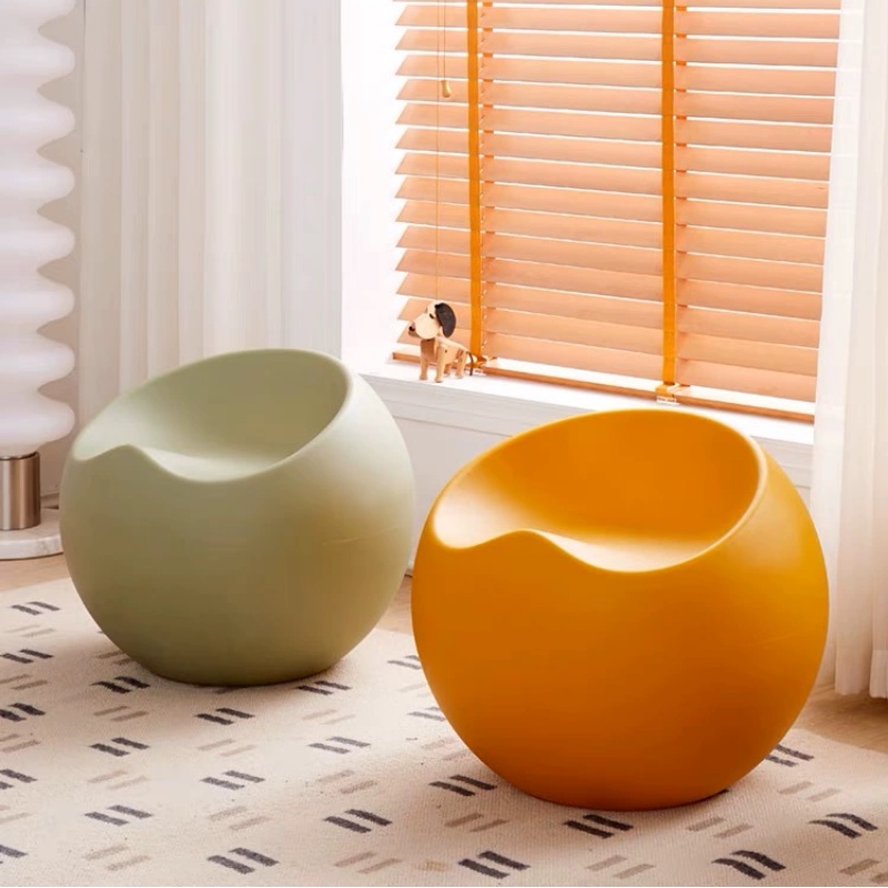 Apple shape Stool Eggshell shape Stool Sofa Chair Creative Shape Seat ...