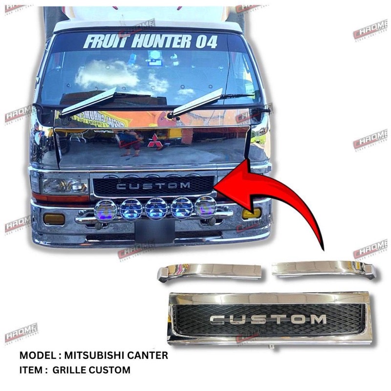 MITSUBISHI CANTER GRILLE CUSTOM | Shopee Philippines