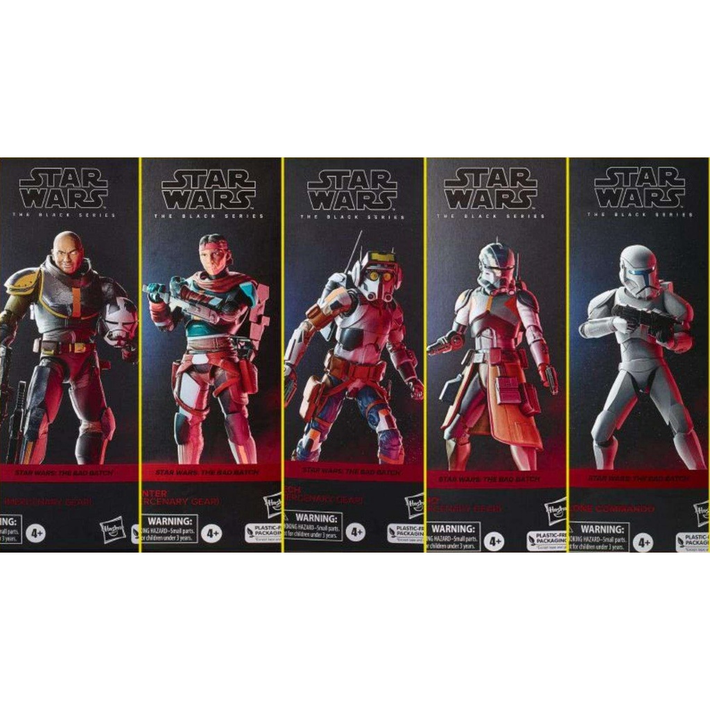 Hasbro Star Wars Scrap Squad Season 2 Wrecker Hunter Echo Technician 6 ...