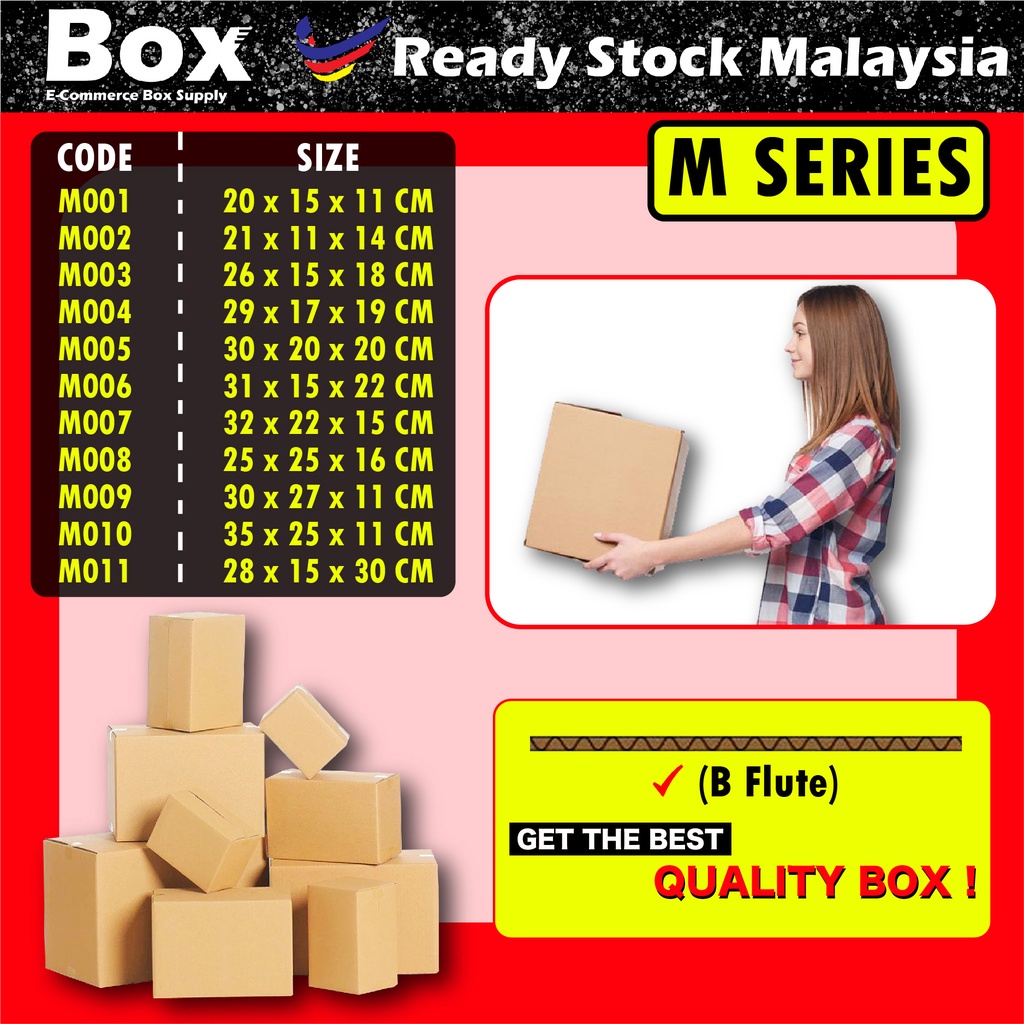 Carton Box Medium Series Kotak Hadiah Tengahan Box Surprise Box ...