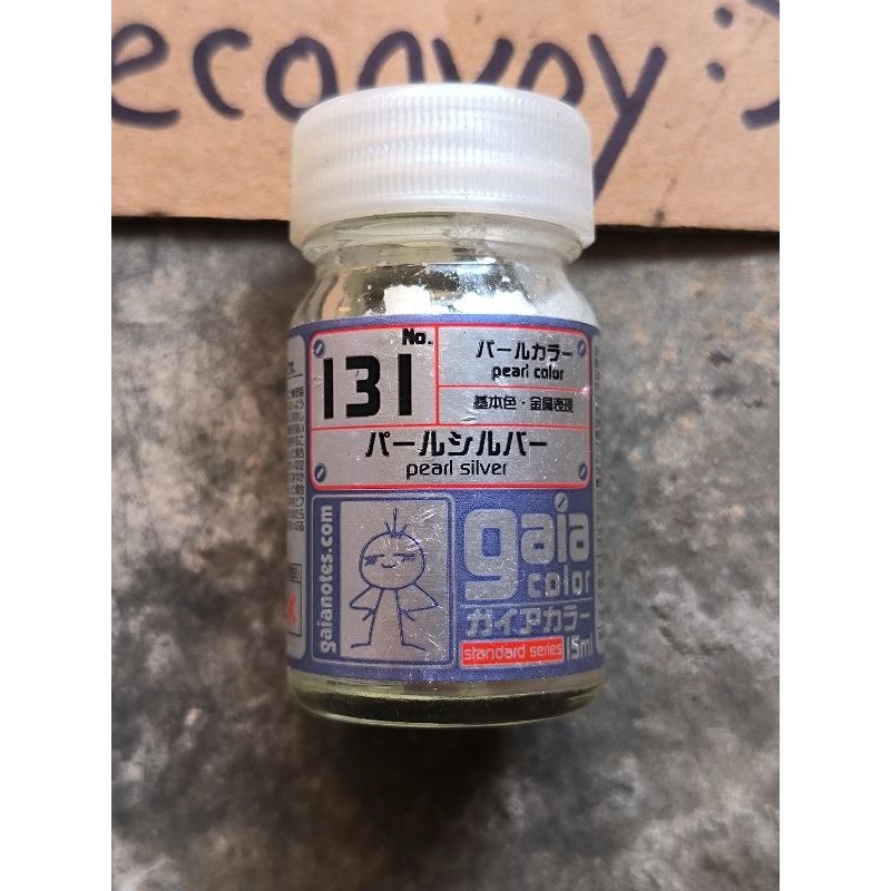 Gaia Notes 131 Pearl Silver Gunpla Mr Color | Shopee Philippines