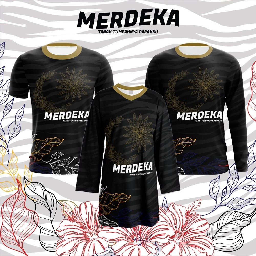 Axellent Merdeka Tshirts Jersey Sublimation Pickle Ball Jersey | Shopee ...
