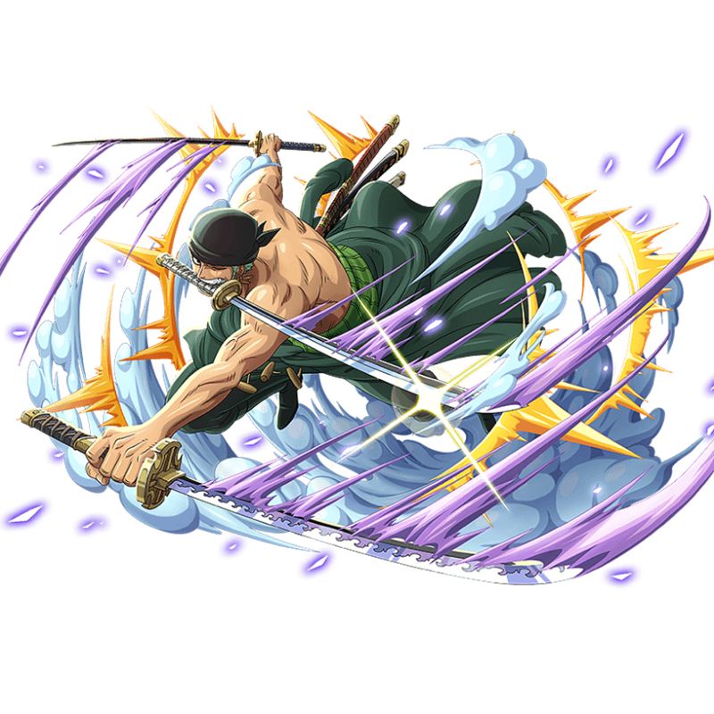 One Piece Zoro Domineering Stickers Anime Merchandise Stickers Suoda ...