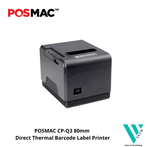 POSMAC CP-Q3 80mm Direct Thermal Barcode Label Printer | Shopee Philippines