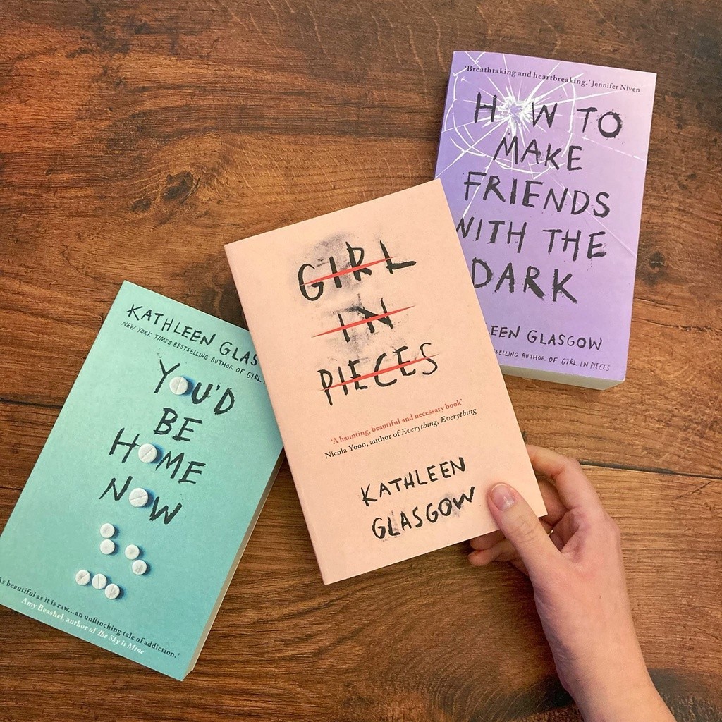 Kathleen Glasgow 3 Books Set Collection (Girl in Pieces, How to Make ...