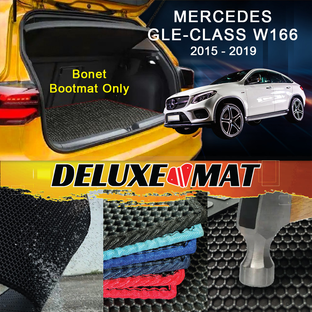 MERCEDES GLE-CLASS W166 2015 2016 2017 2018 2019 Deluxe Boot Mat Car ...