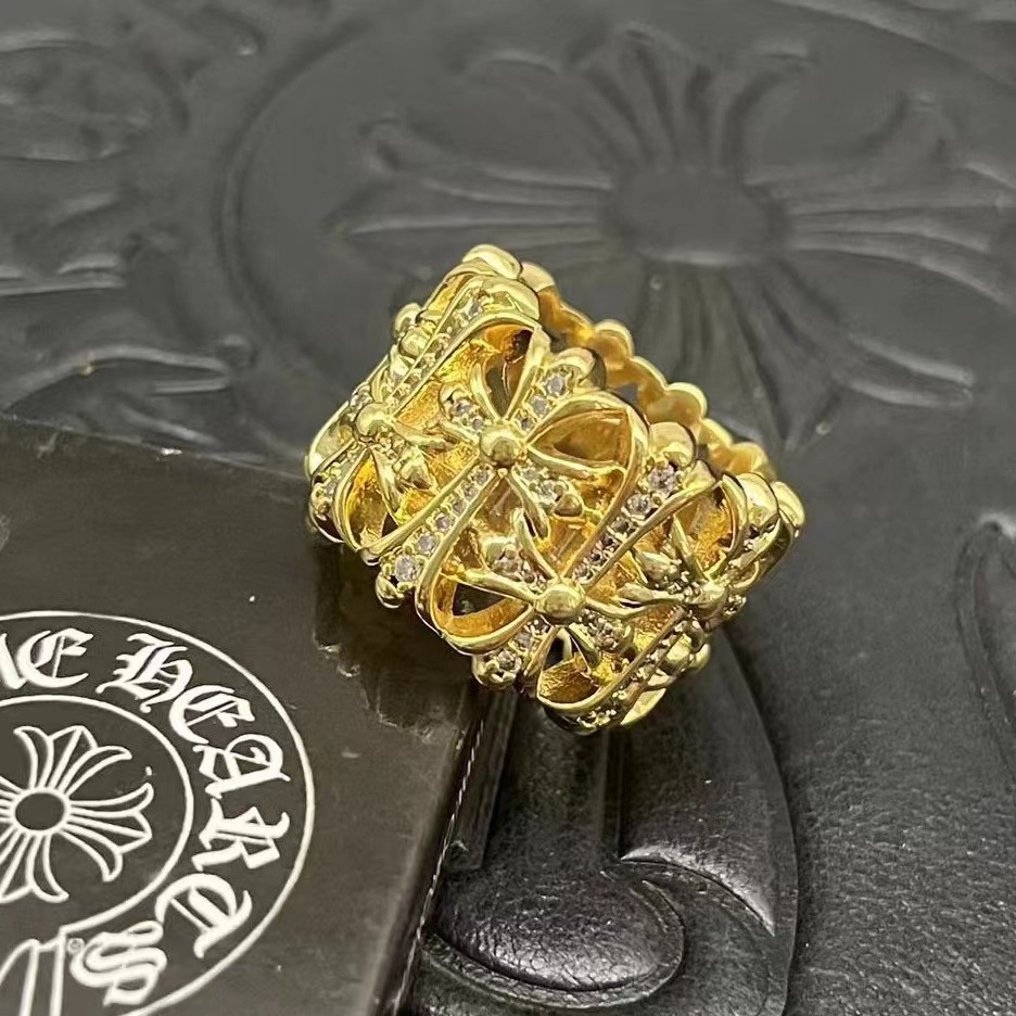 Ring/22K Diamond Tomb Burial Cross Ring 086 | Shopee Philippines