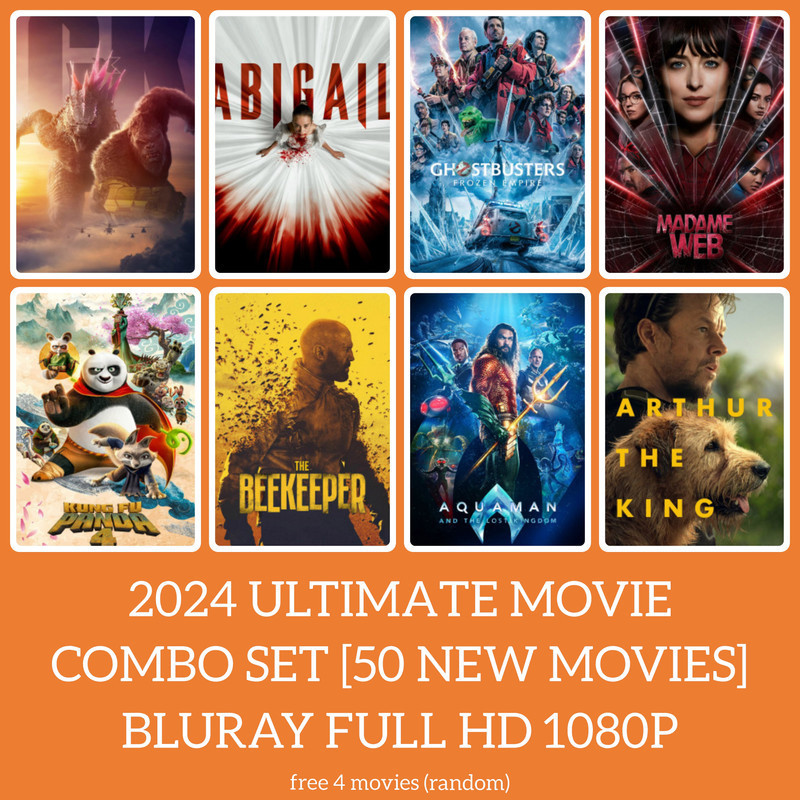 [MOVIE PENDRIVE] 2024 ULTIMATE COLLECTION 50 MOVIES COMBO SET MIX ...