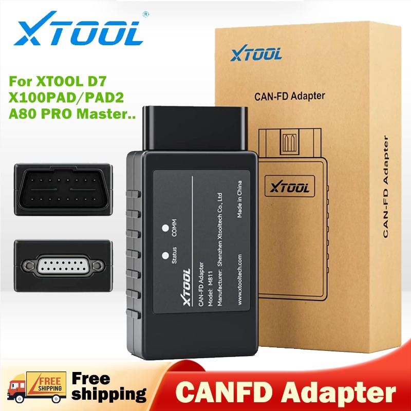 XTOOL CAN FD Diagnose ECU Systems of Cars Meeting With CANFD Protocols ...