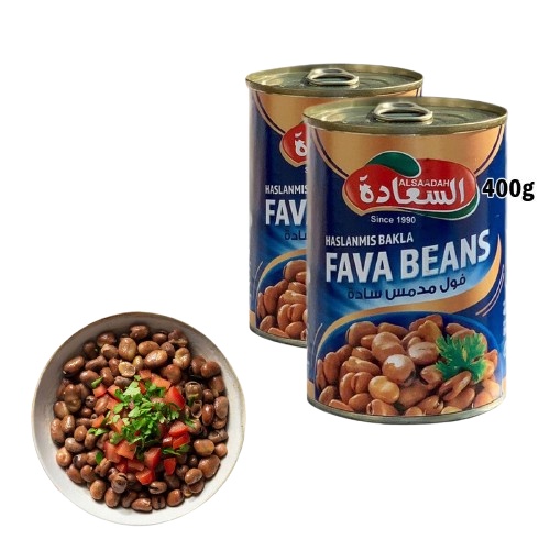 Al Saadah Foul Medammes Broad Beans Fava Beans 400g - | Shopee Philippines