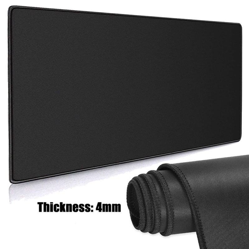 4mm Thicken Large Mouse Pad with Anti-fray Stitching 80x30 / 90x40 ...