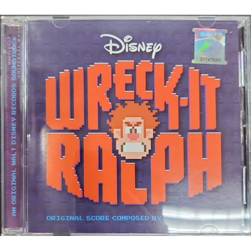 Wreck-It Ralph - Soundtrack (CD) | Shopee Philippines