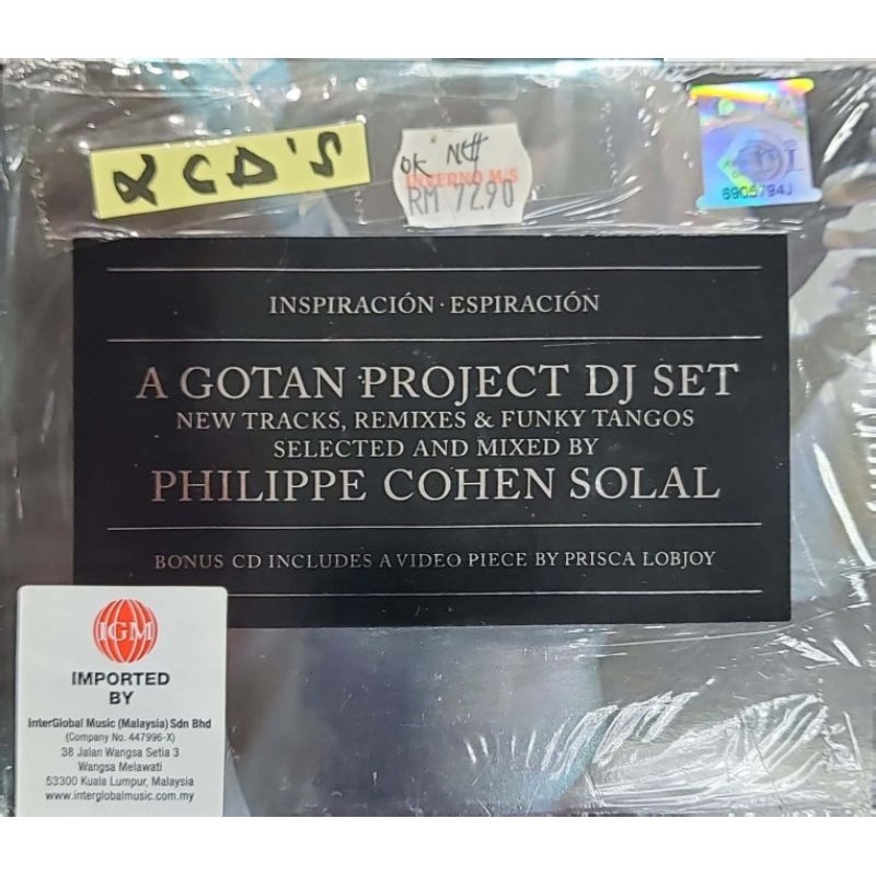 A Gotan Project - Inspiracion : Espiracion (CD) | Shopee Philippines