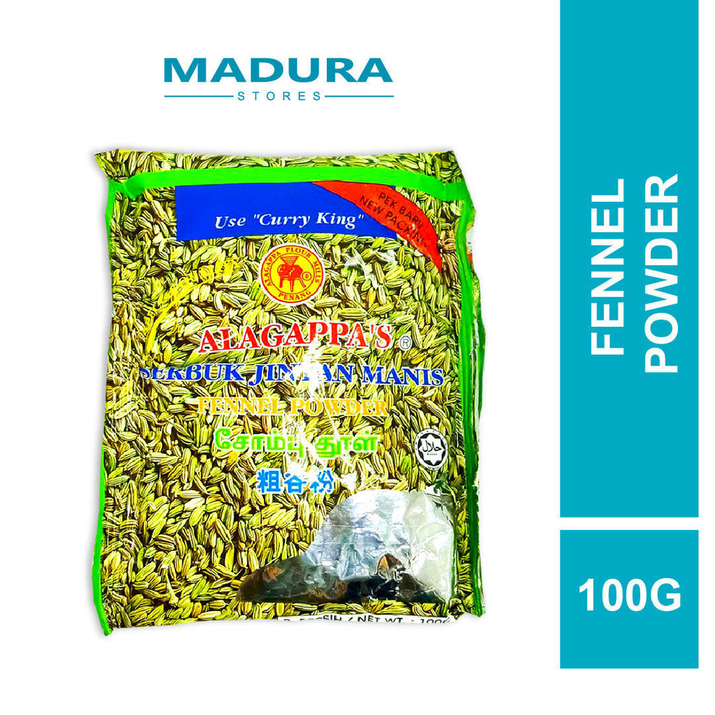 Alagappa's Fennel powder 100g | Shopee Philippines