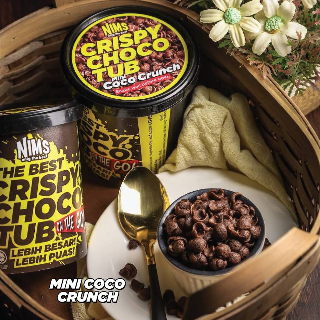 Nims Crispy Choco Tub Coco Crunch (250g) | Shopee Philippines